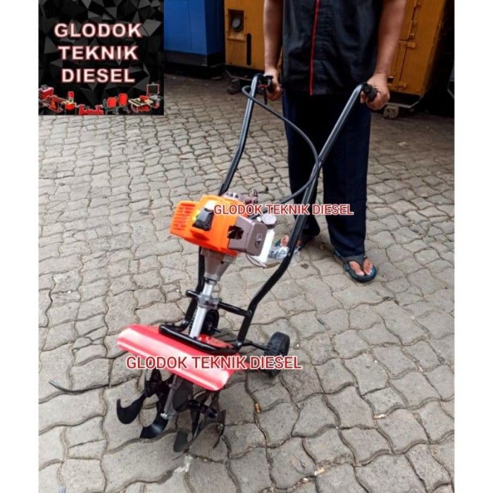 Mesin Traktor Bajak Tanah Mini Tiller Cultivator Matsumoto MTM-68 G ...