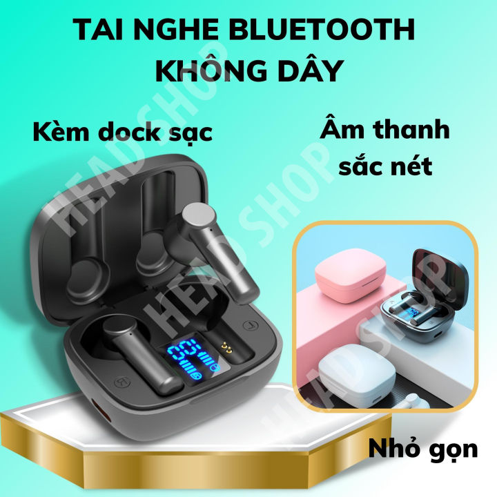 Tai nghe Bluetooth LB8 Pro TWS 5.0 True Wireless không dây cảm ứng ...