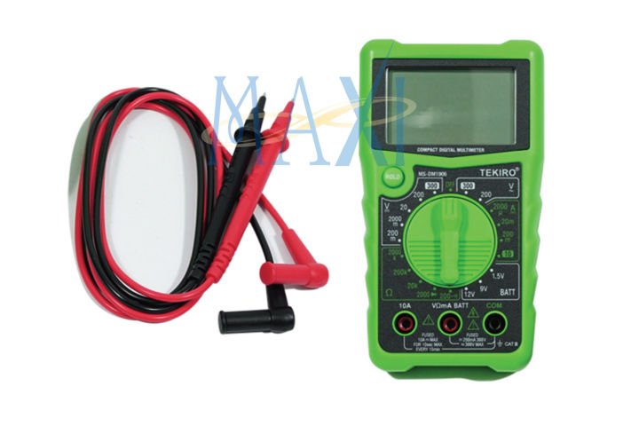 TEKIRO Multitester / Multimeter / Avometer Digital ukuran kompak ...
