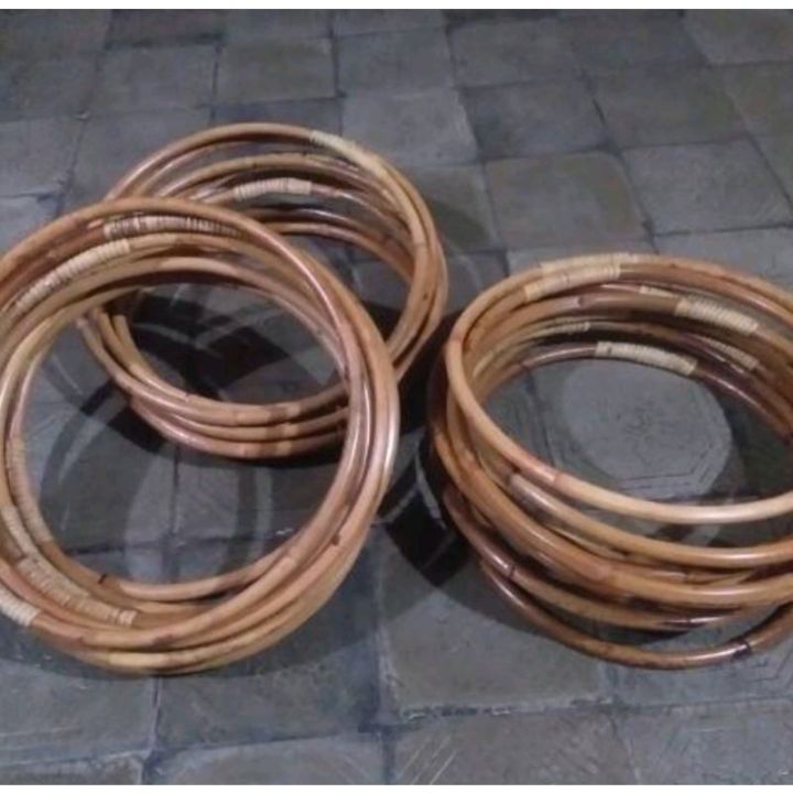HOLAHOP HULAHOP HULLAHOP HOLAHOOP HULA HOOP ROTAN ASLI DIAMETER 50, 60 ...