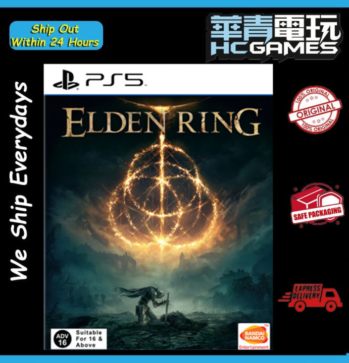 PS5 Elden Ring Shadow Of The Erdtree (English/Chinese-Disc-New Seal ...
