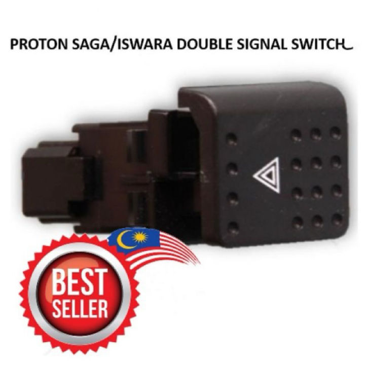 Proton Saga, Iswara Emergency/ Double Signal Switch/ Switch Hazard (OEM ...