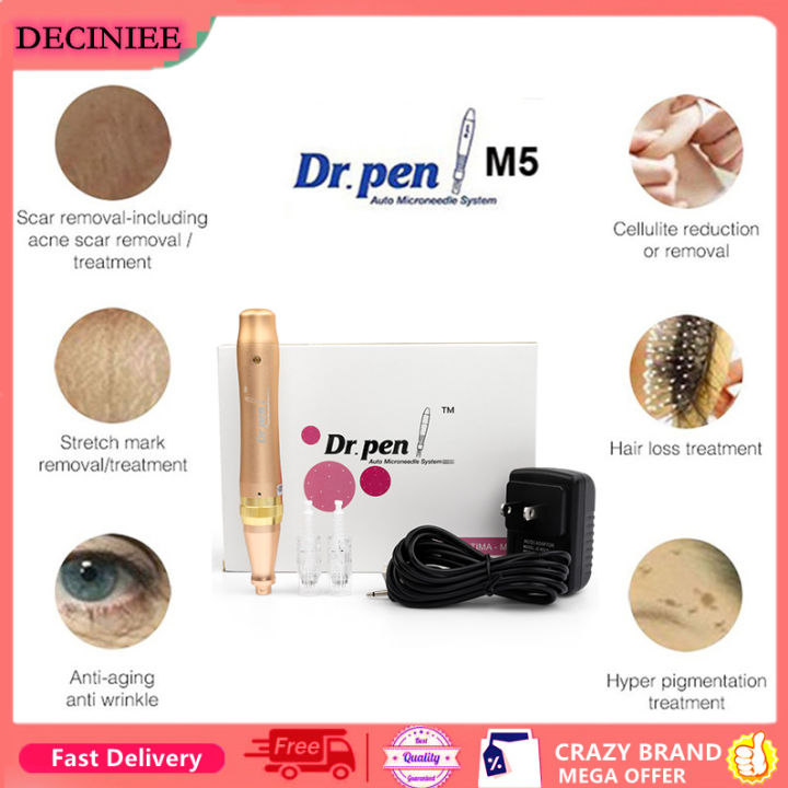 Ultima M5 Dr Pen Micron-eedling Stamp Beauty Tools Auto Electric ...