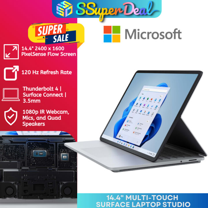 Microsoft 14.4" Multi-Touch Surface Laptop Studio (Platinum) | Lazada