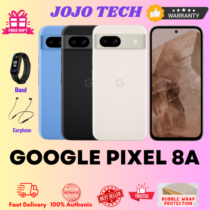 Google Pixel 8a Google Tensor G3 (4 nm) 6.1 inches Android 14 Google Pixel 8A | Lazada