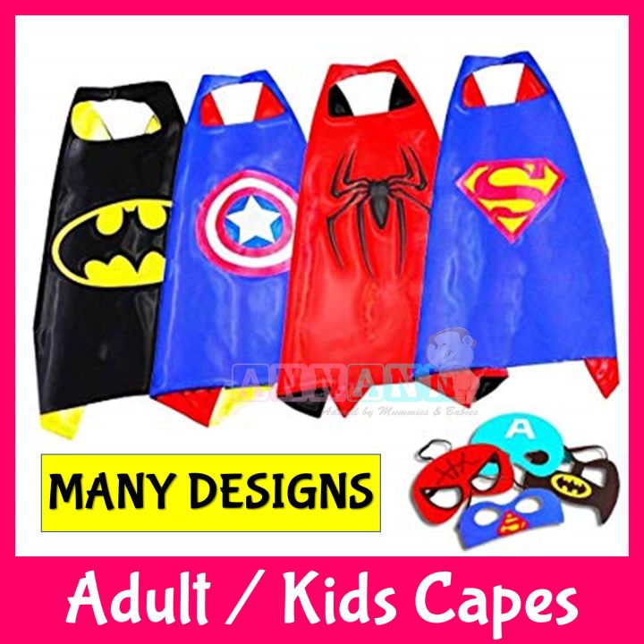 Listing #2 - Superhero Capes for Kids' Halloween Party Costumes and ...