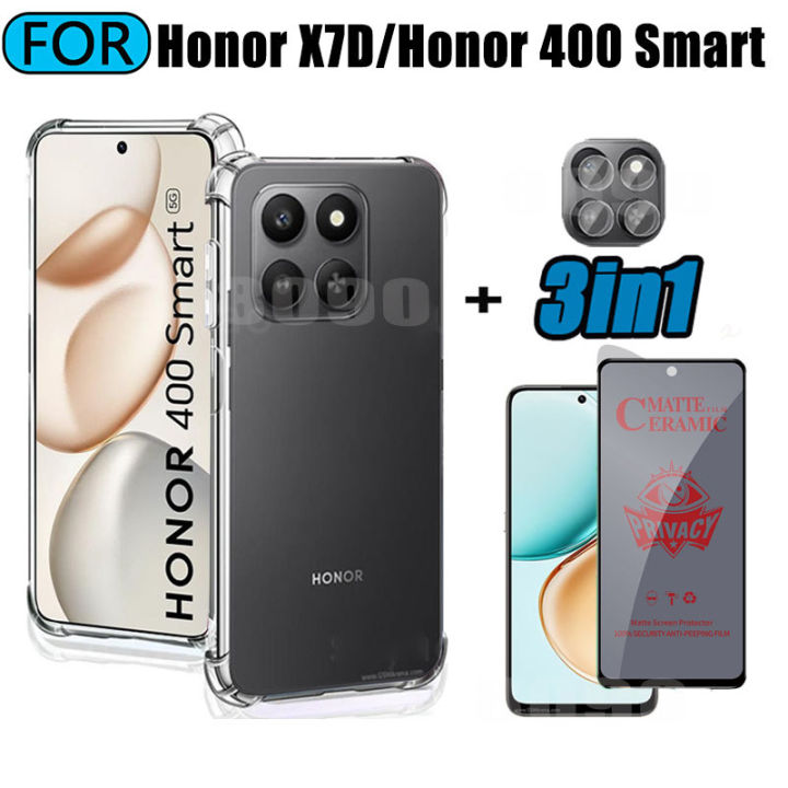 Honor X7D Transparent Shockproof Phone Case For Honor 400 Smart X7C X6C ...