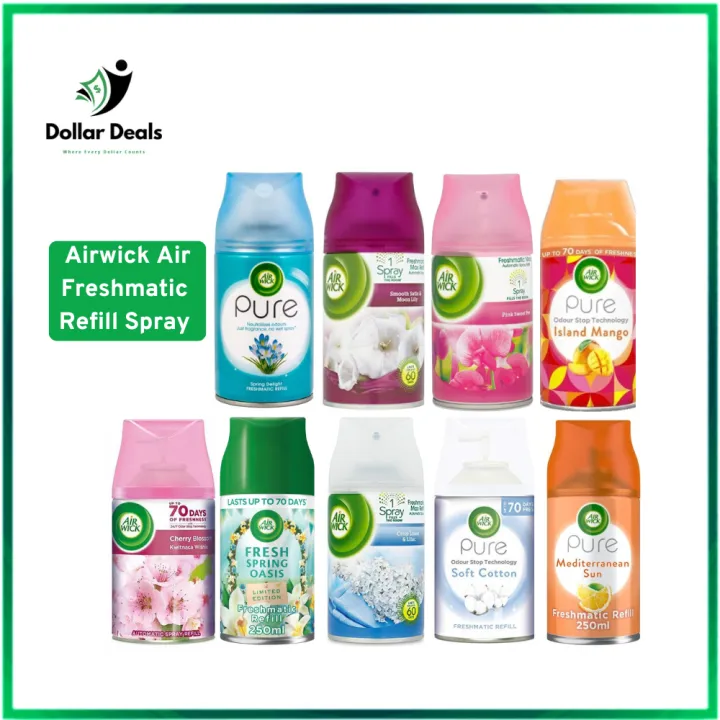 AirWick Automatic Spray Air Freshner Freshmatic Refill, 250ml | Lazada ...