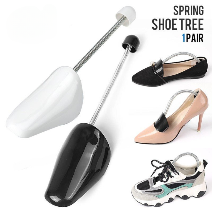 Brightbling 1 Pair Shoe Tree Spring Type Shoe Stretcher Shaper Plastic ...