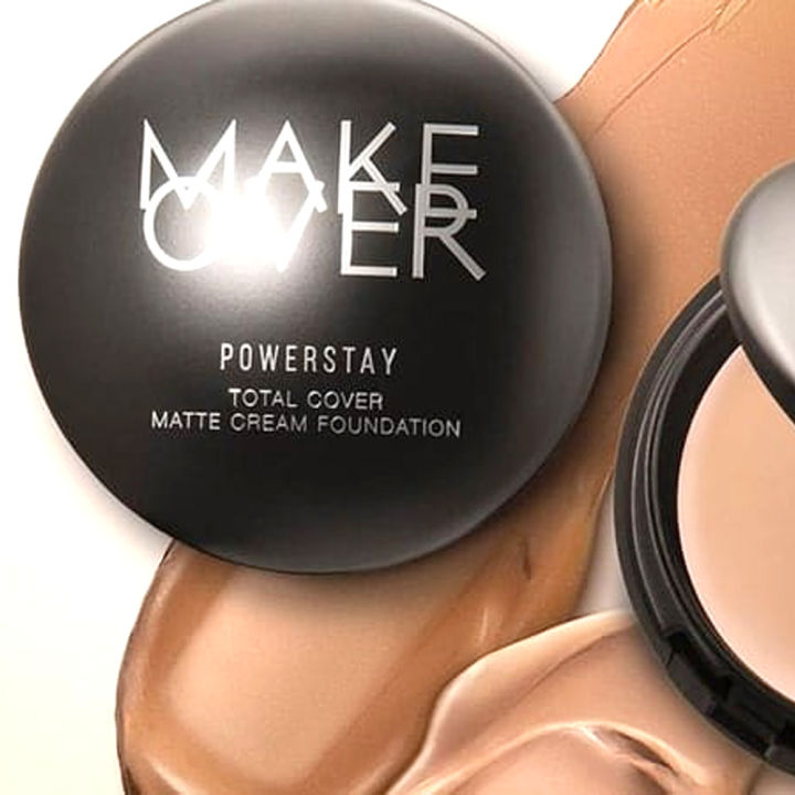 Makeover Make Over Powerstay Total Cover Matte Cream Foundation 12g ...