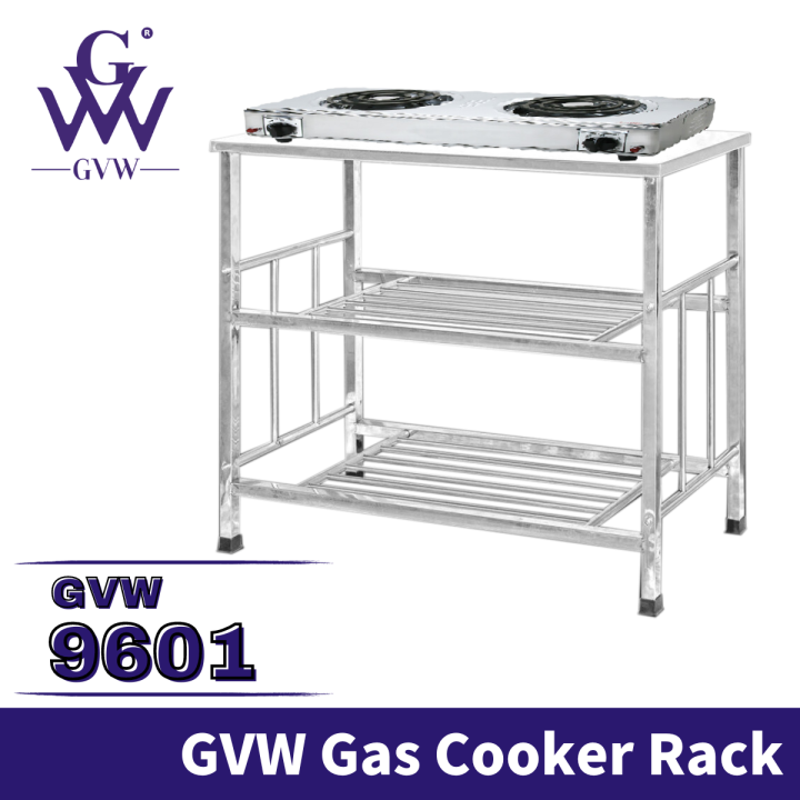 GVW 9601 Stainless Steel Kitchen Stove Rack / Gas Rack / Cooking Table ...