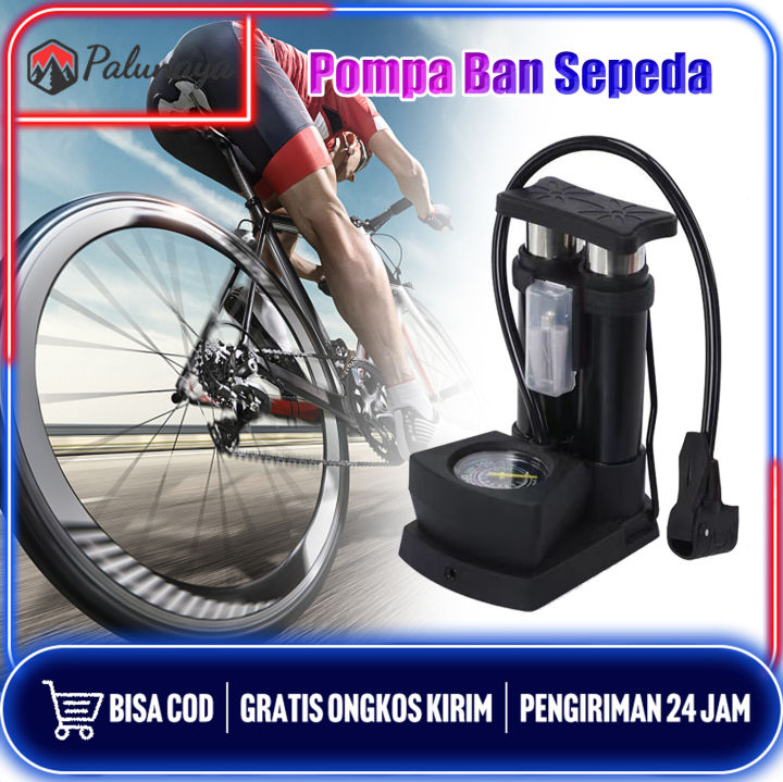 Pompa Angin Ban Sepeda Motor / Pompa Ban Sepeda Portabel Indikator ...