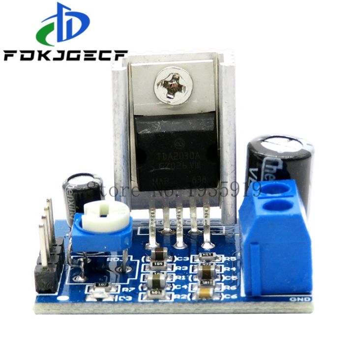 10Pcs Audio Amplifier Board Module TDA2030 TDA2030A 6-12V 18W Single ...