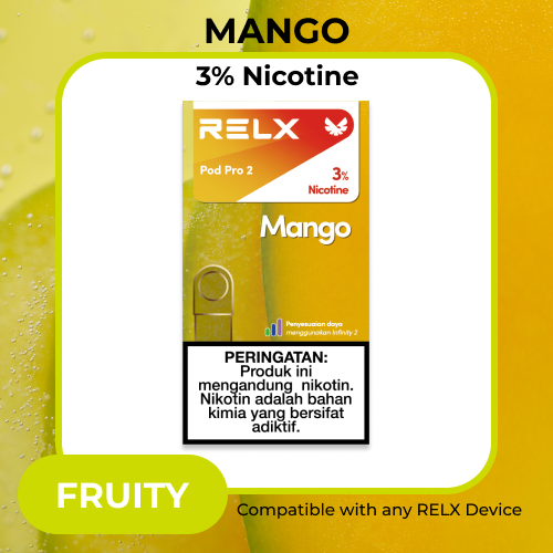 RELX Pod Pro 2 - Mango (Isi 1 Pod) | Lazada Indonesia