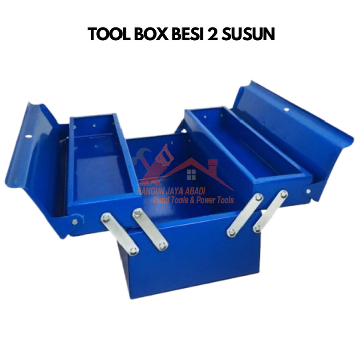 Tool Box Besi 2 Susun Kenmaster Toolbox Kotak Perkakas Toolkit -BANGUN ...