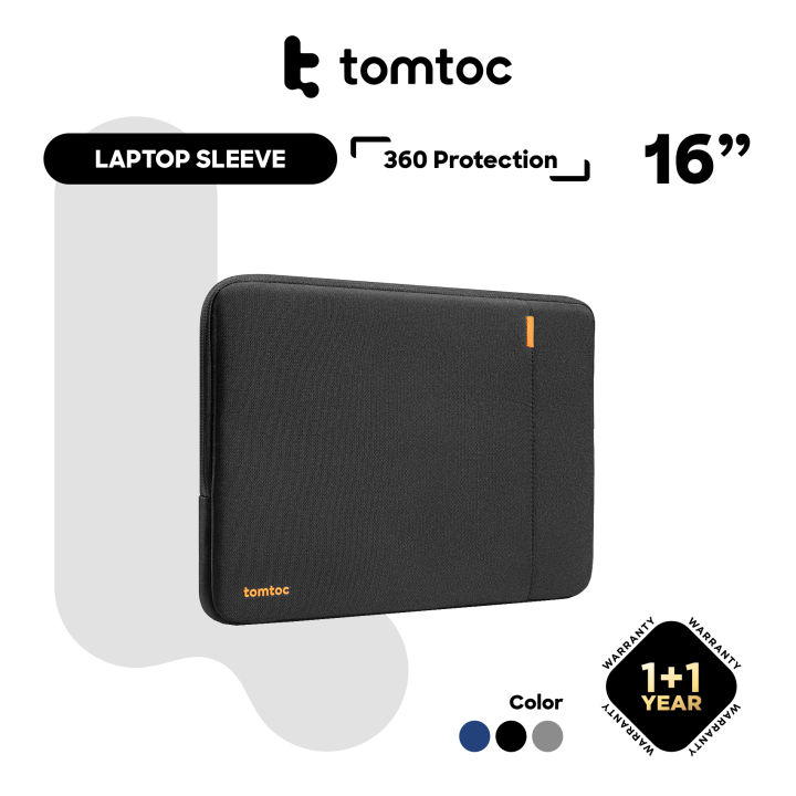 Tomtoc 16 Inch Versatile 360 Protective Laptop Sleeve Macbook Sleeve