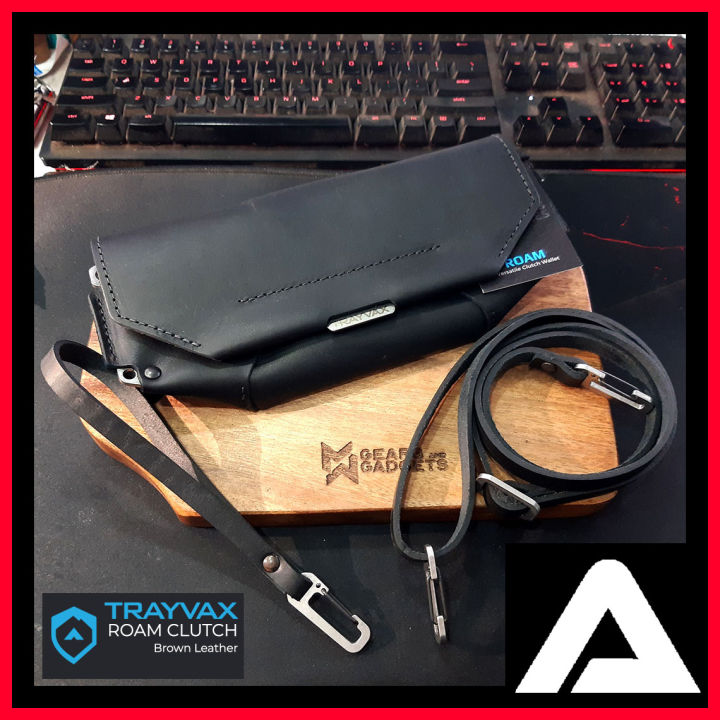 Trayvax - Roam Clutch - Black - Wallet / Purse | Lazada PH
