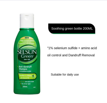 Selsun Gold Blue Shampoo Green Purple Treatment 200mL Medically Proven ...