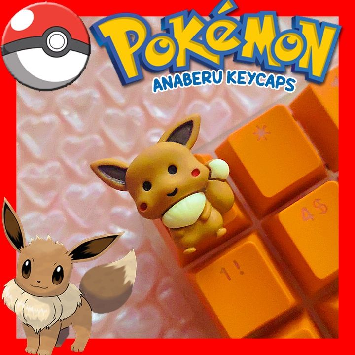 Pokemon Evee Keycaps for Mechanical Keyboard | Lazada PH