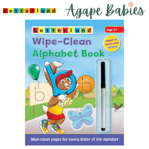 Letterland Wipe-Clean Alphabet Book | Lazada Singapore
