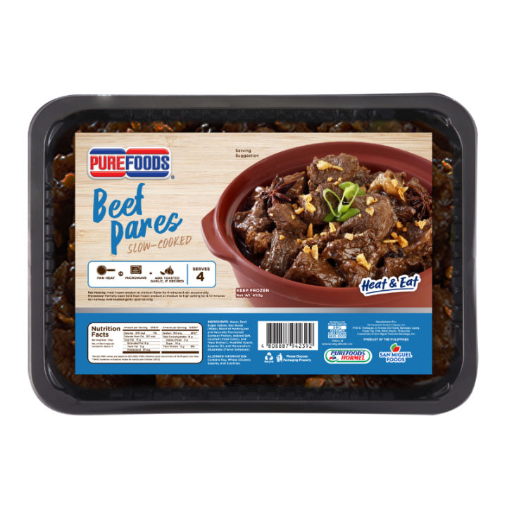 Purefoods Heat and Eat Beef Pares 450g | Lazada PH