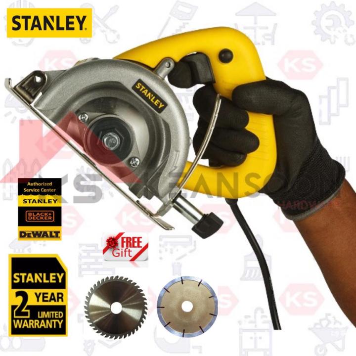 STANLEY STSP125 1320W 125MM 4"/5" MARBLE CUTTER TILE CUTTER CIRCULAR ...