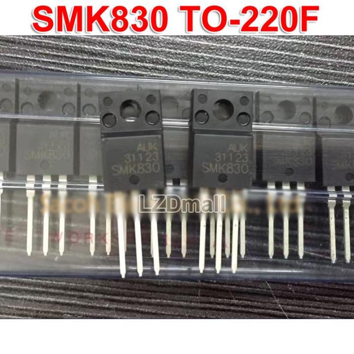 5pcs SMK830 SMK830F TO220F STK830 STK830F TO-220F 4.5A 500V Power MOSFET Transistor New Original ...