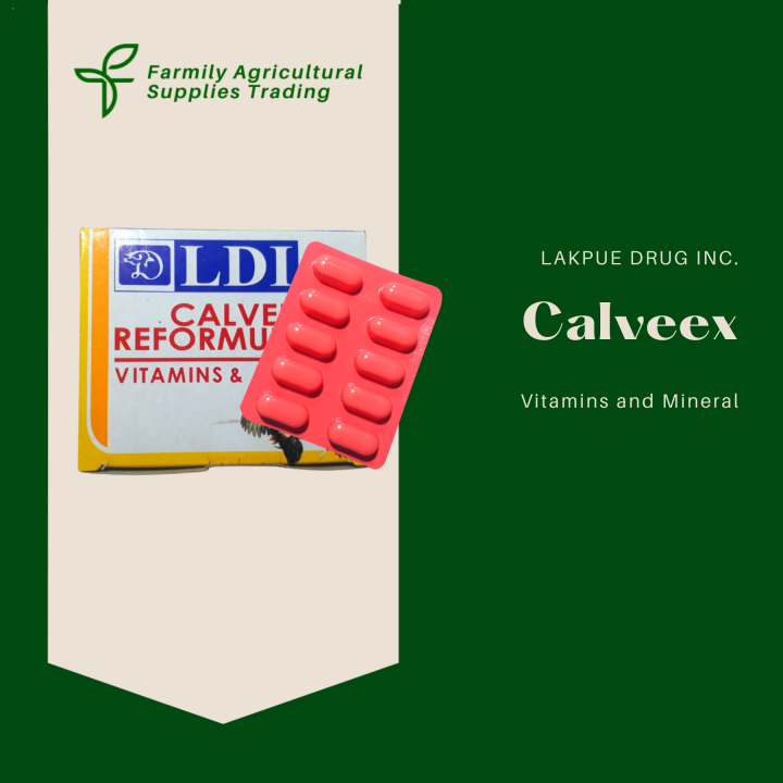 Lakpue Drug Inc. Calveex Reformulated | Lazada PH