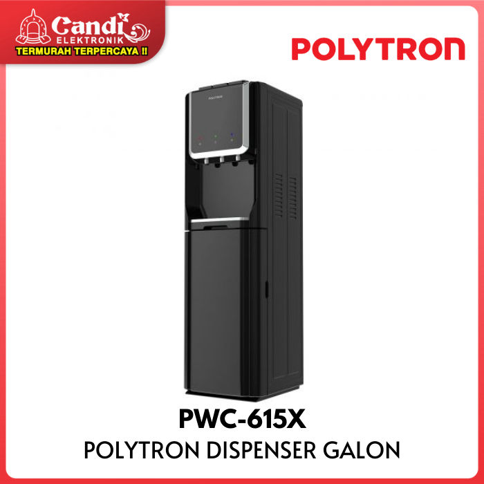POLYTRON Dispenser Galon Bawah Low Watt Heating PWC-615X PWC 615 ...