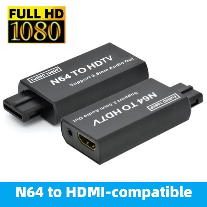 อะแดปเตอร์คอนโซลเกมตัวแปลง N64เป็น HDMI รองรับ HD เต็มรูปแบบ1080P ...
