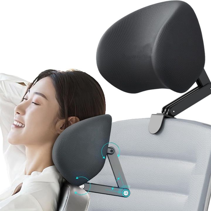 Memory Foam Headrest for Office Chair Adjustable Height and Angle ...