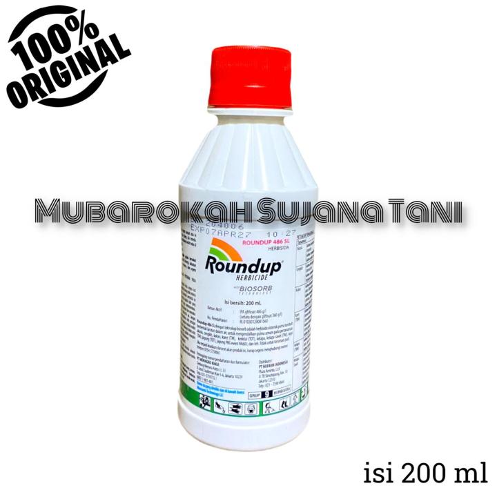 Roundup 200ml Round up Ronap 486SL Ukuran 200 ML | Lazada Indonesia