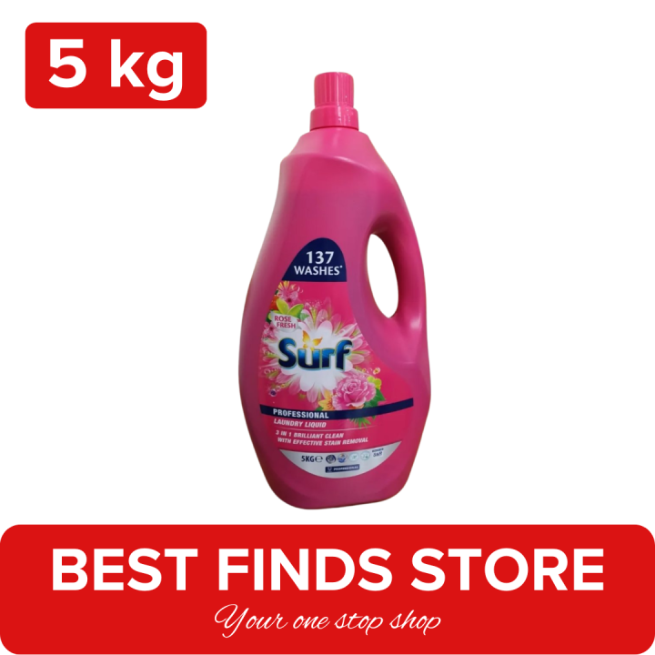Surf Professional Laundry Liquid Rose Fresh Detergent, 5L | Lazada PH