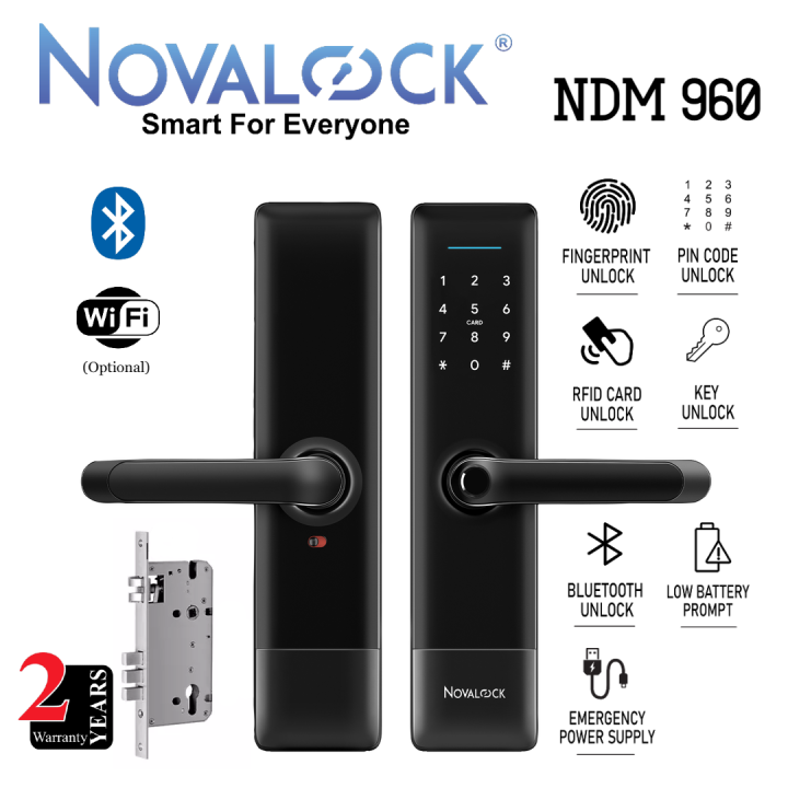 NOVALOCK Smart Door Lock NDM 960 | Lazada