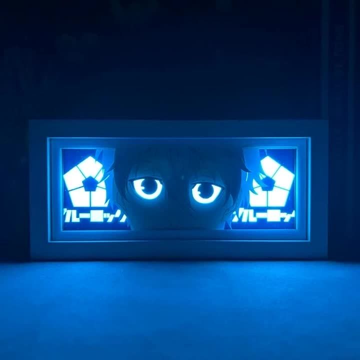 Seishiro Nagi Blue Lock for Room Decor Manga Light Table Desk Lamp ...