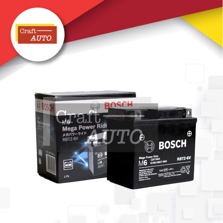 Aki Motor Honda Stylo Bosch RBTZ-6V | Lazada Indonesia