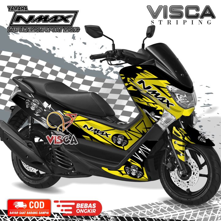 Stiker Striping Nmax Old Full Body Variasi Skull | Lazada Indonesia