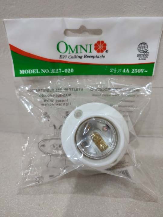 Omni Ceiling Receptacle E27-020 2x2 | Lazada PH