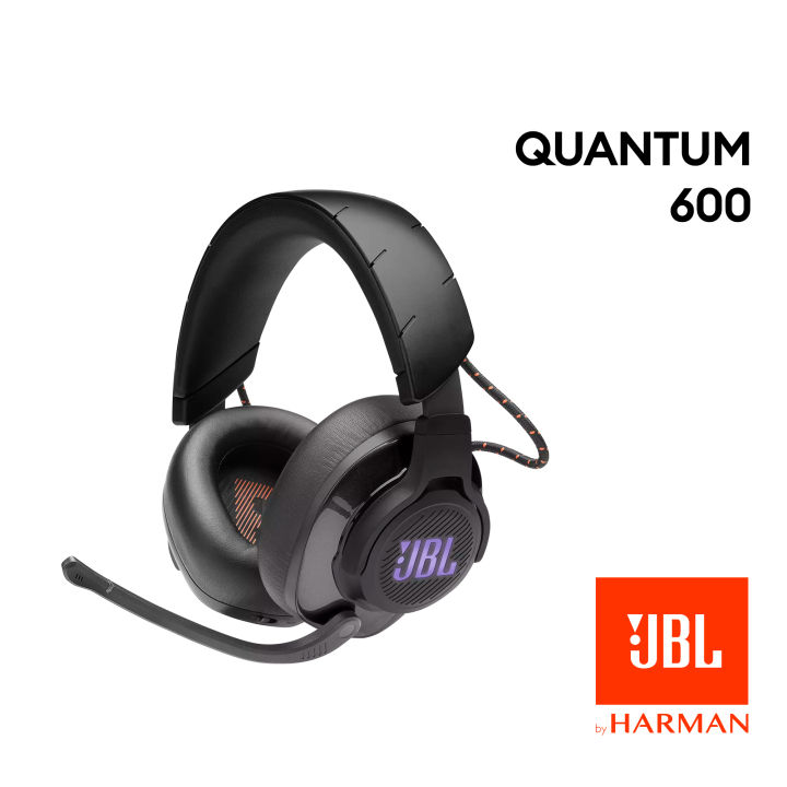 JBL Quantum 600 Wireless Gaming Headset with Surround Sound and Game ...