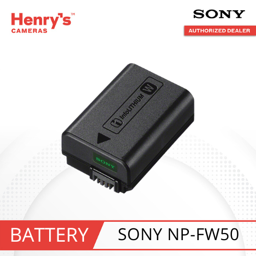 SONY BATTERY NP-FW50 (ORIGINAL) - HENRY'S CAMERAS | Lazada PH