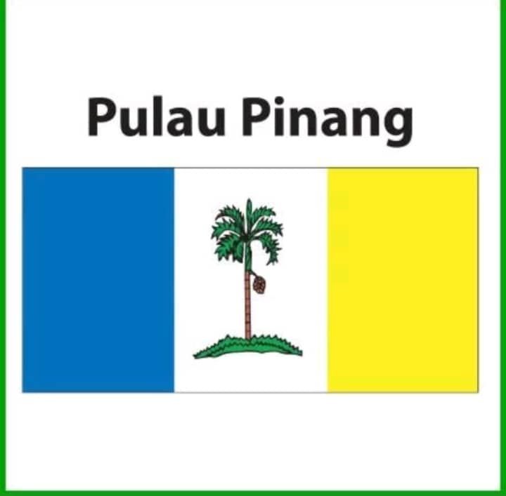 Pulau Pinang Flag 3x6ft Bendera Pulau Pinang 3x6ft Polymesh Lazada