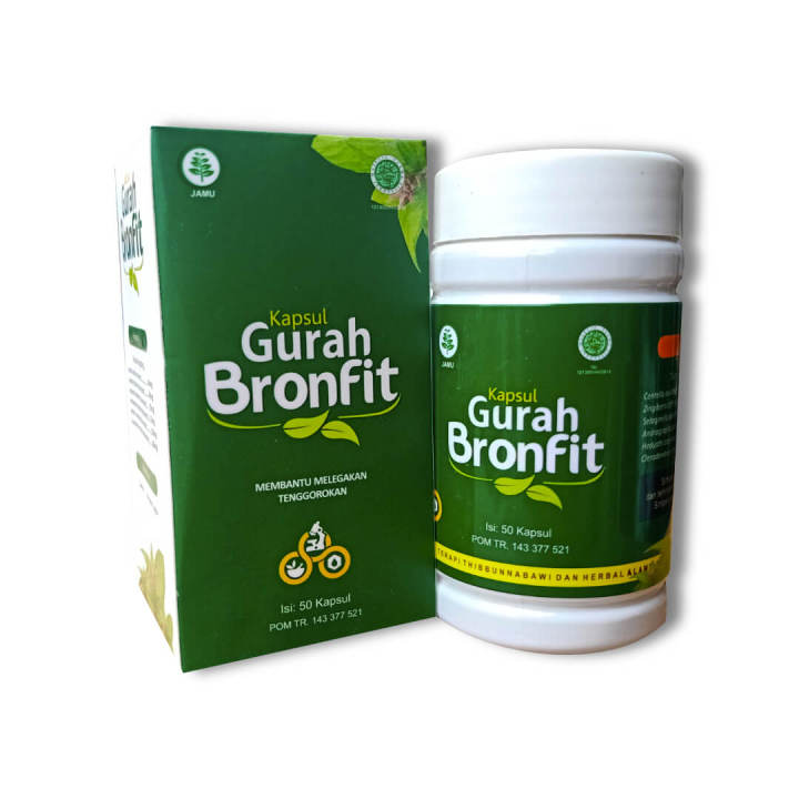 Kapsul Gurah Bronfit Naturafit 50 Kapsul Asli | Lazada Indonesia