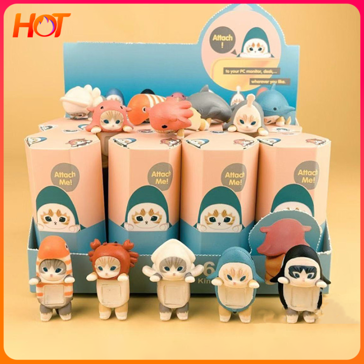 🔥 Sonny Angel HIPPERS Mofusand Cute Figures Doll Blind Box Computer ...