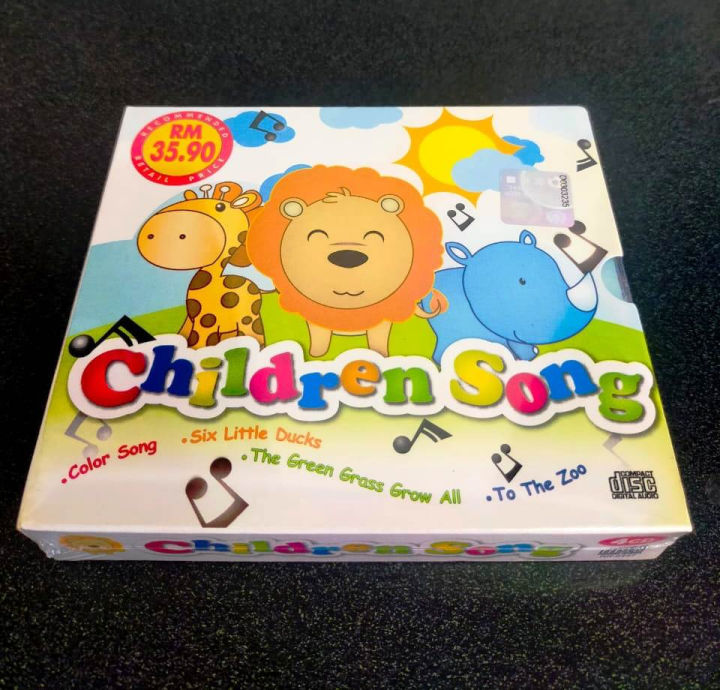 100 English Children Songs Nursery Rhymes 4CD The Hokey Pokey Looby Loo ...