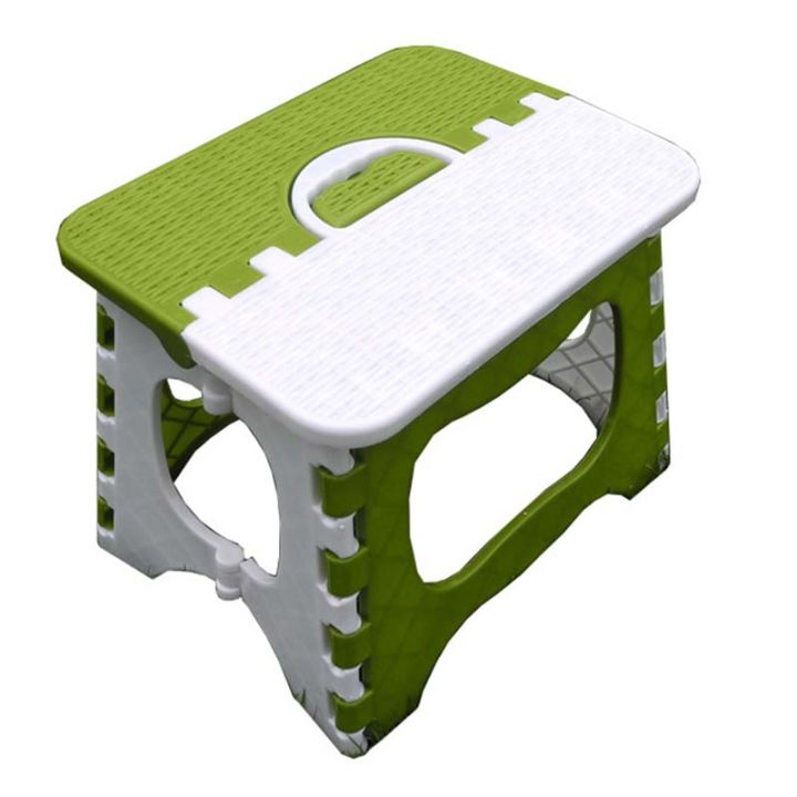 (SOUM) Plastic Folding Step Stool Home Train Outdoor Storage Foldable ...