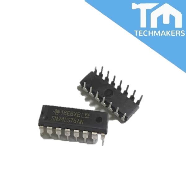 SN74LS76AN Dual JK Flip Flop with Preset and Clear | Lazada