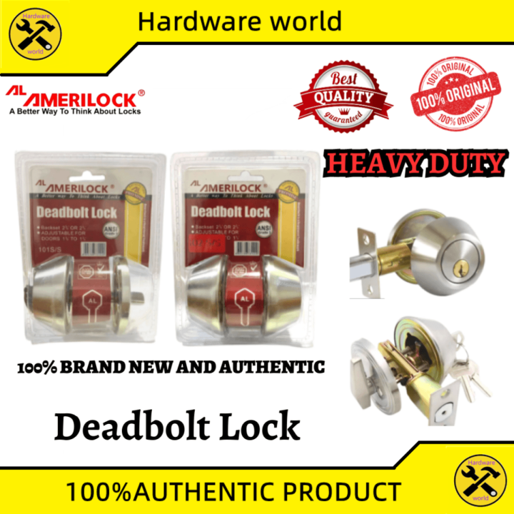 AMERILOCK Deadbolt Lock Heavy Duty High Quality | Lazada PH