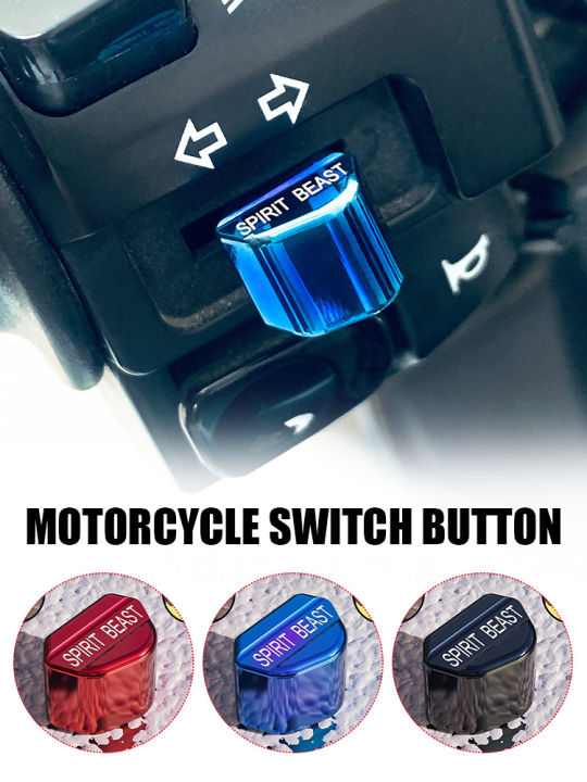 Motorcycle Switches Button Turn Signal High Low Beam Start Buttons For ...