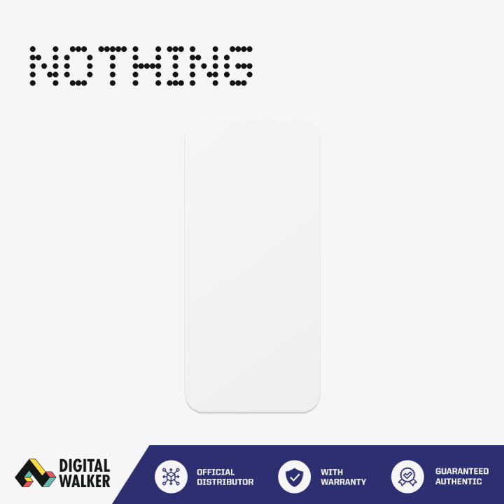 [Digital Walker] Nothing 3D Tempered Glass for Phone (2a) - Clear | Lazada PH