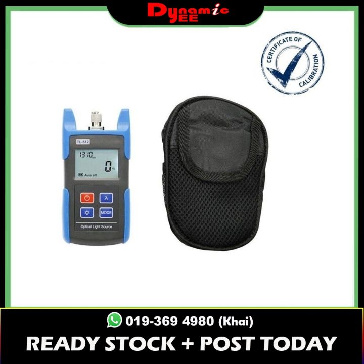 TL512 Handheld Fiber Optical Light Source Tester Three Wavelength 850 ...